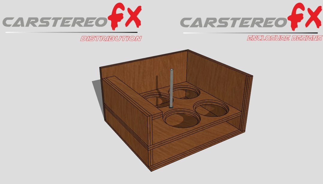 Bespoke Enclosure Design- 4th Order Bandpass – CarstereoFX